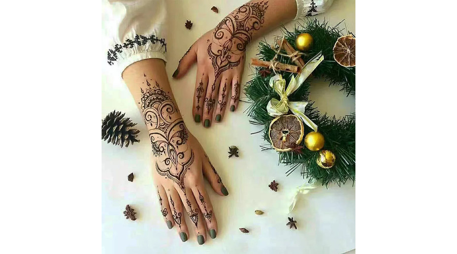Henna tetováló sablon #A031 - Henna termékek